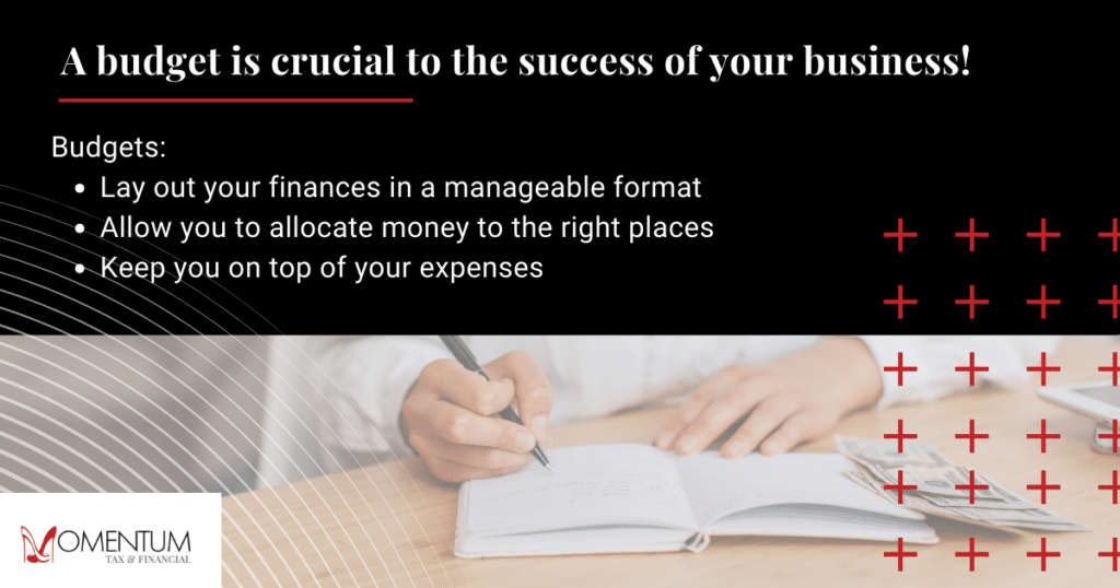 How to Create a Business Budget and Why It’s Important - Momentum Tax ...